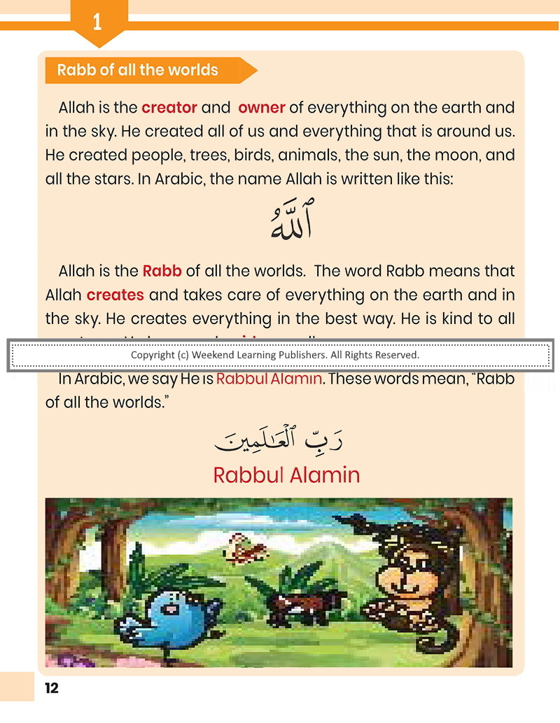 Weekend Learning Islamic Studies Level 1 – Al Barakah Books